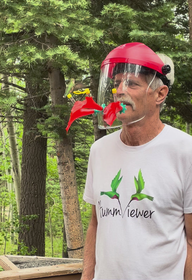 HummViewer: The Revolutionary Wearable Hummingbird Feeder